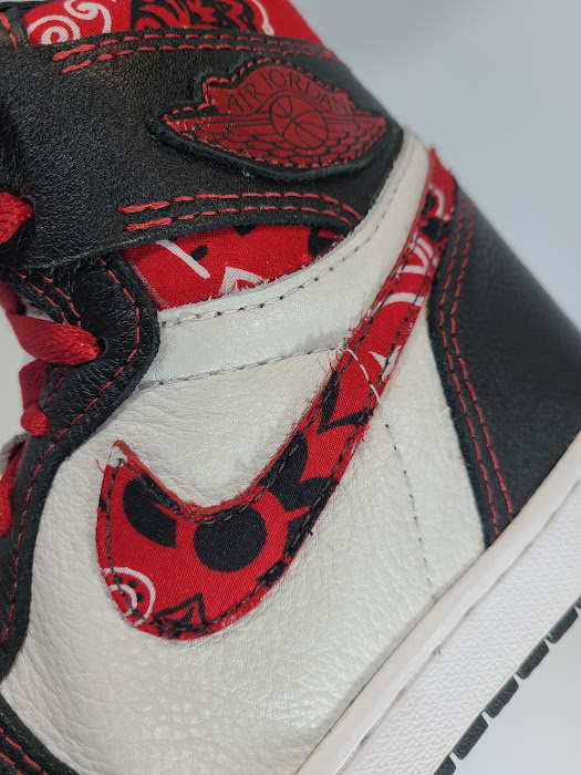 Custom Paisley x AJ1 Build – Drip Syndicate